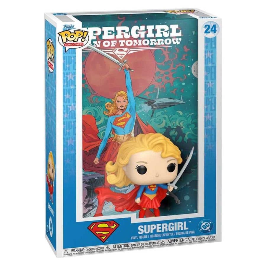 DC Comics POP! Comic Cover Vinyl Figurine Supergirl 9 cm | Toysplanets ...