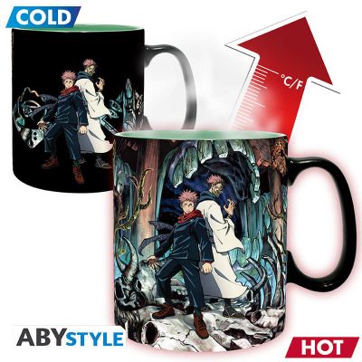 JUJUTSU KAISEN - Mug Heat Change - 460ml - Itadori & Sukuna ...